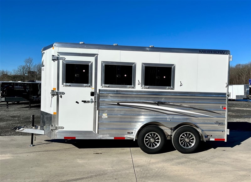 2022 Merhow Bronco Edition 3 Horse Bumper Pull - IN STOCK!
