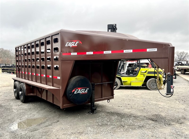 2023 Maxxim Eagle 16' Stock Trailer