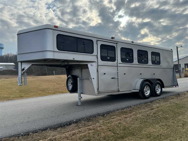 2000 Circle C 4 HORSE SLANT STEEL GOOSNECK FROM THE SOUTH