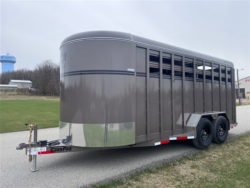2025 Corn Pro SLANT STOCK COMBO BUMPER PULL