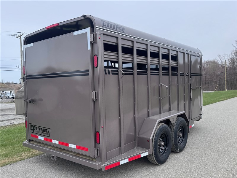 2025 Corn Pro SLANT STOCK COMBO BUMPER PULL
