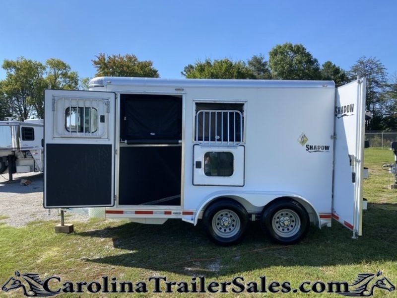 2013 Shadow 2 Horse, Pro Series Trailer, Slant Load, Insulated