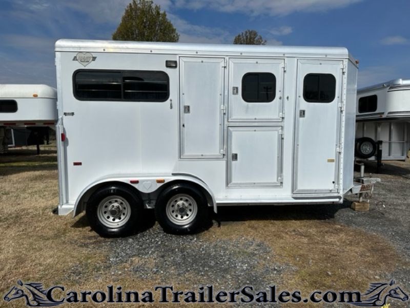 2000 Hart 2 Horse Straight Load, All Aluminum,