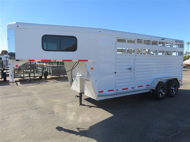 2017 Trails West Hot Shot II 16ft Stock/Combo Gooseneck