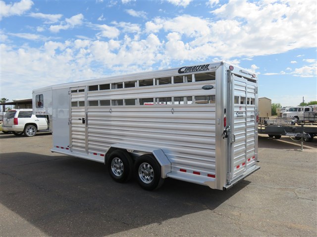 2018 Cimarron 20ft Stock Combo With a Tack Room!