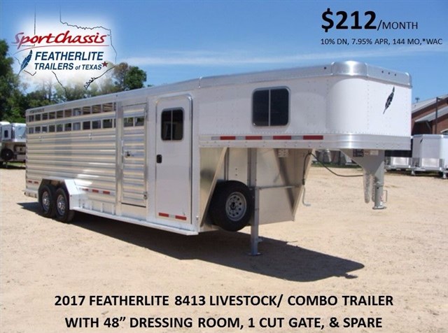2017 Featherlite 8413 - 24 Straight Wall