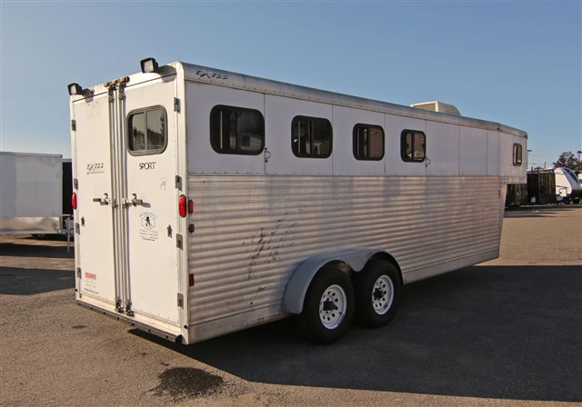 2006 Exiss 3 Horse Slant Load Gooseneck