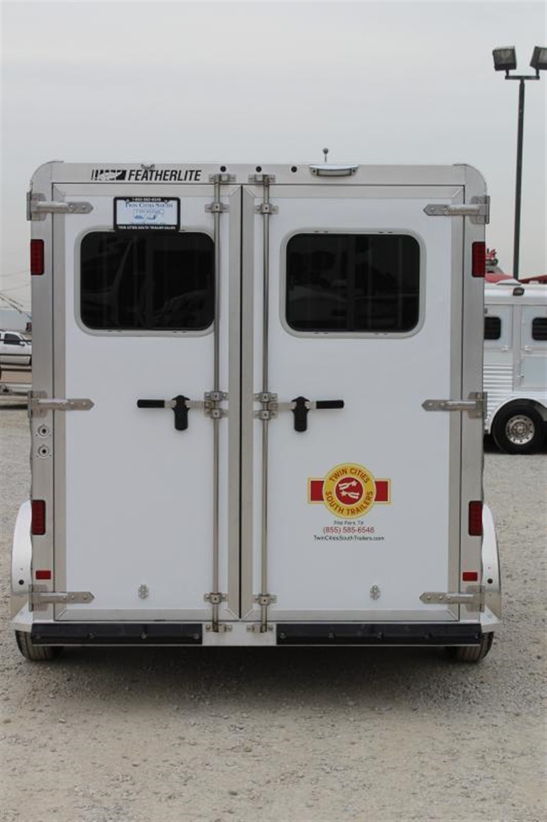 2025 Featherlite 2 Horse Slant Nose Bumper Pull