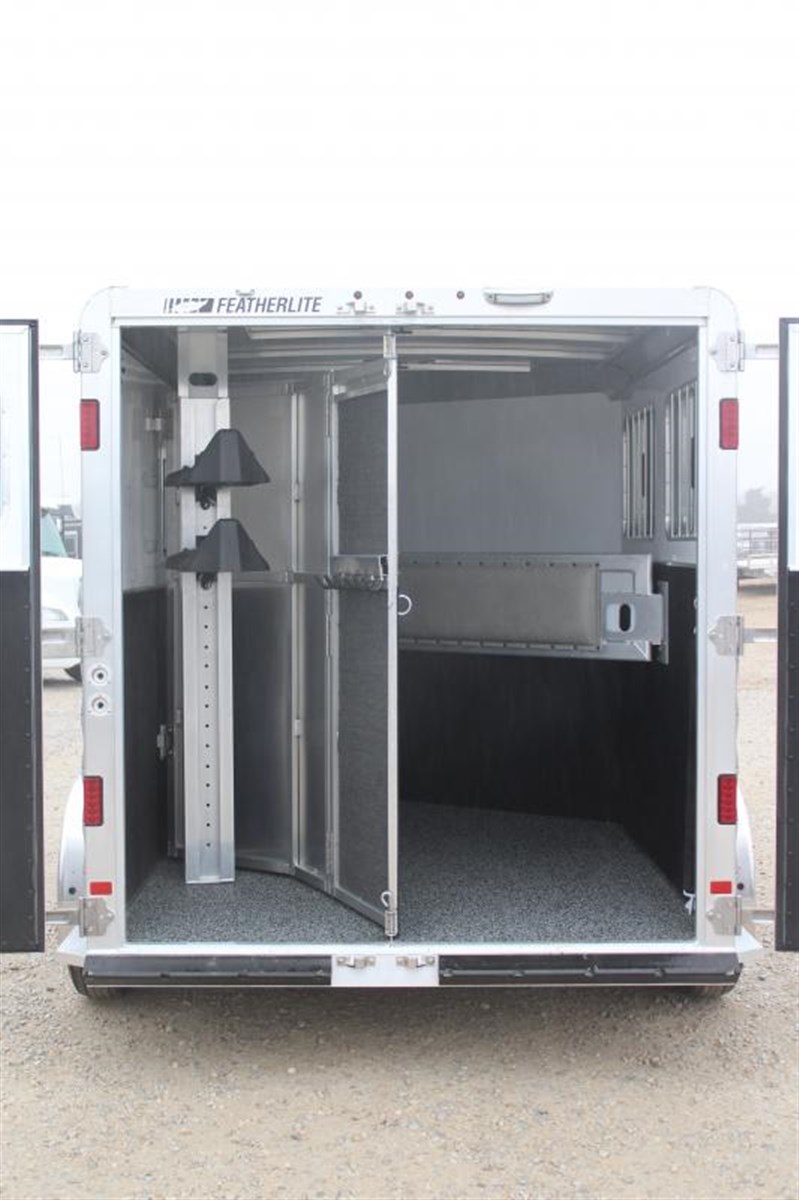 2025 Featherlite 2 Horse Slant Nose Bumper Pull