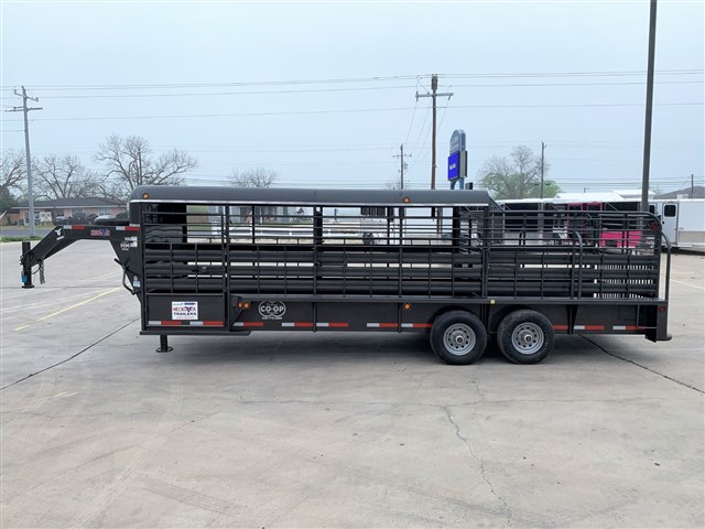 2019 Neckover 24x6'8" 3/4 Top Catch Trailer