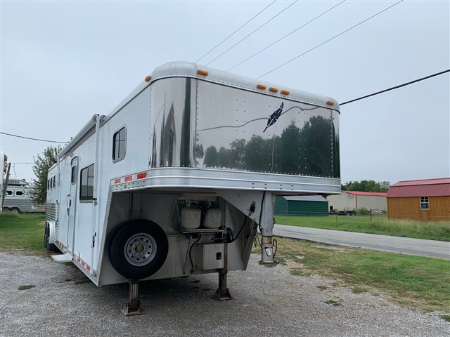 2000 Featherlite 4H, full lq,8'wide,aluminum, 8587