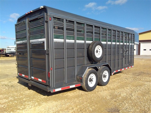 2015 Corn Pro 20' Stock Trailer