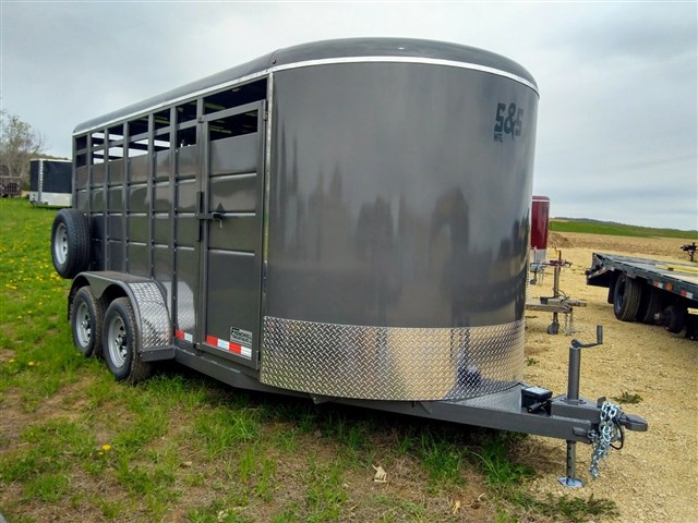 2021 S & S Trailers 16' Wide Option Stock Trailer