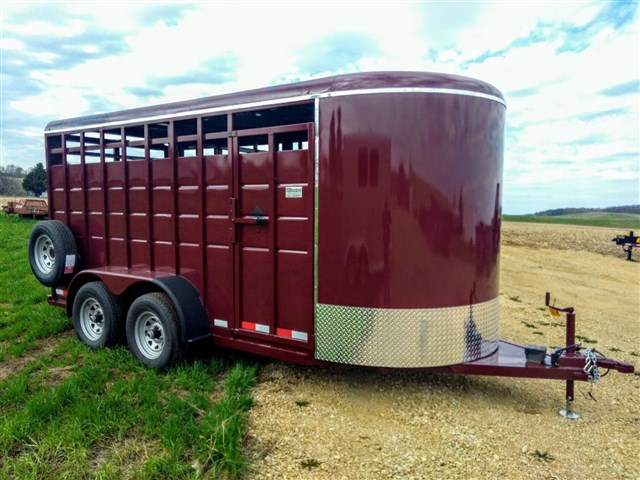 2020 S & S Trailers 16' Bull Package Stock Trailer