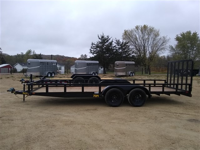 2022 Big Tex 70PI 20' Utility Trailer