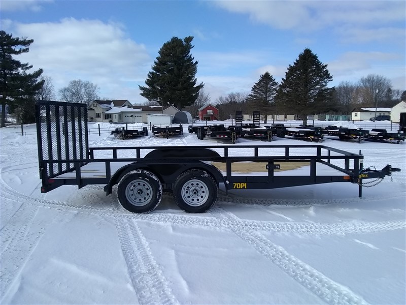 2022 Big Tex 70PI 16' Utility Trailer