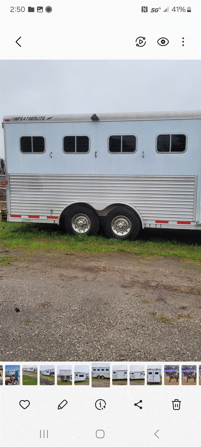 2001 Featherlite 8587