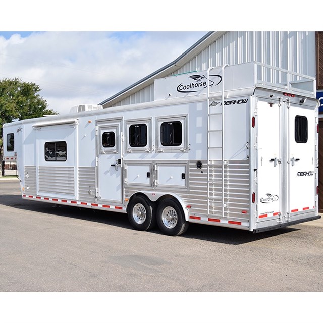 2014 Merhow Merhow 3 Horse 12'6" LQ w/ Slide