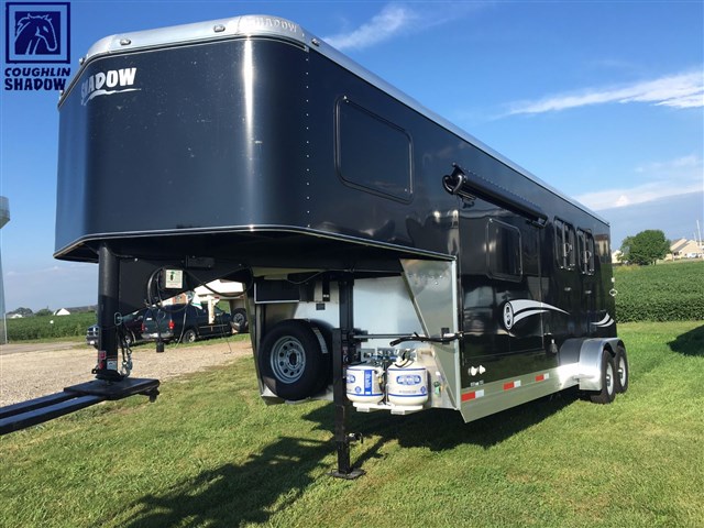 2017 Shadow Trailer 2H 9' LQ with SLIDE! STUNNING in BLACK!