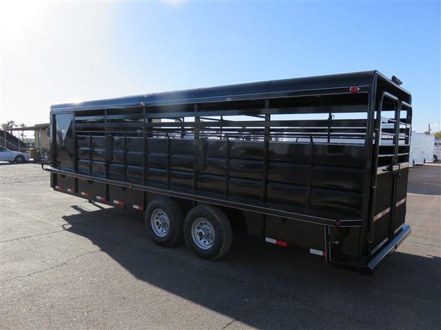 2018 Delco 24FT Stock Combo Trailer with Tack Room!