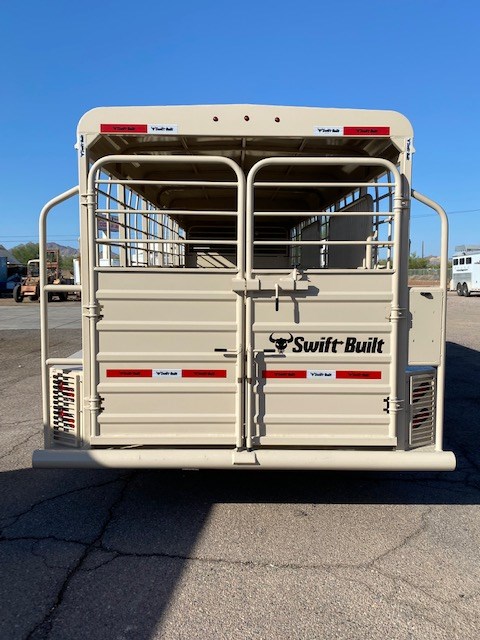 2022 Swift Built 24' stock trailer