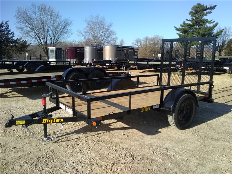2024 Big Tex 30SA 5x10 Utility Trailer