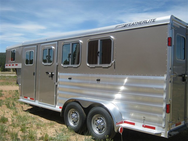 2013 Featherlite 3H GN Aluminum Slant Trailer (Model-8533) - New