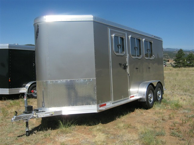 2013 Featherlite 3H BP Aluminum Slant (Model-9409) - New