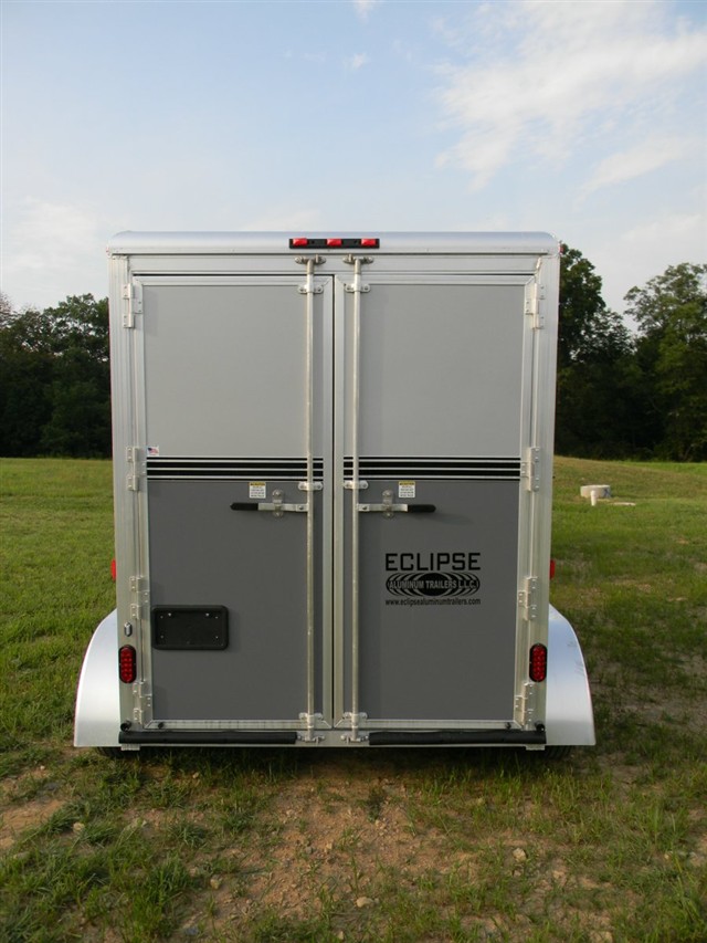 2014 Eclipse 2 Horse Straight Load bumper pull