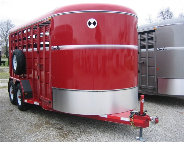 2014 Corn Pro 16' Heavy Duty Bumper Pull