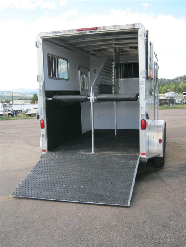 2006 Featherlite 2H Straight Ramp Trailer (Model 9608)